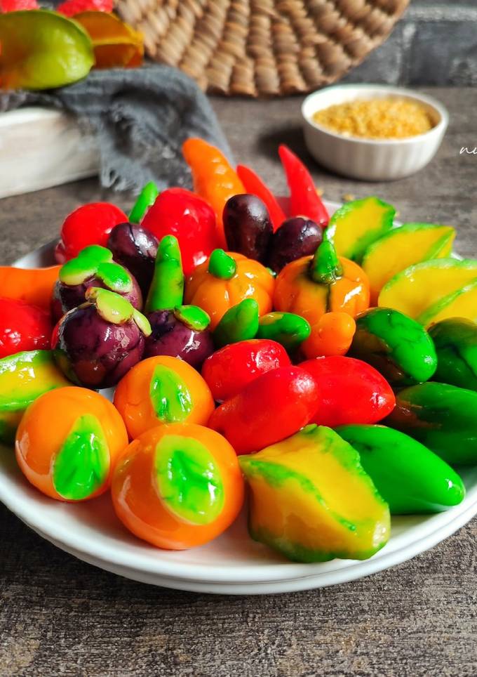 Resep Kue Buah Mini Thailand / Kanom Look Choup oleh Nuniek Wijayanti ...