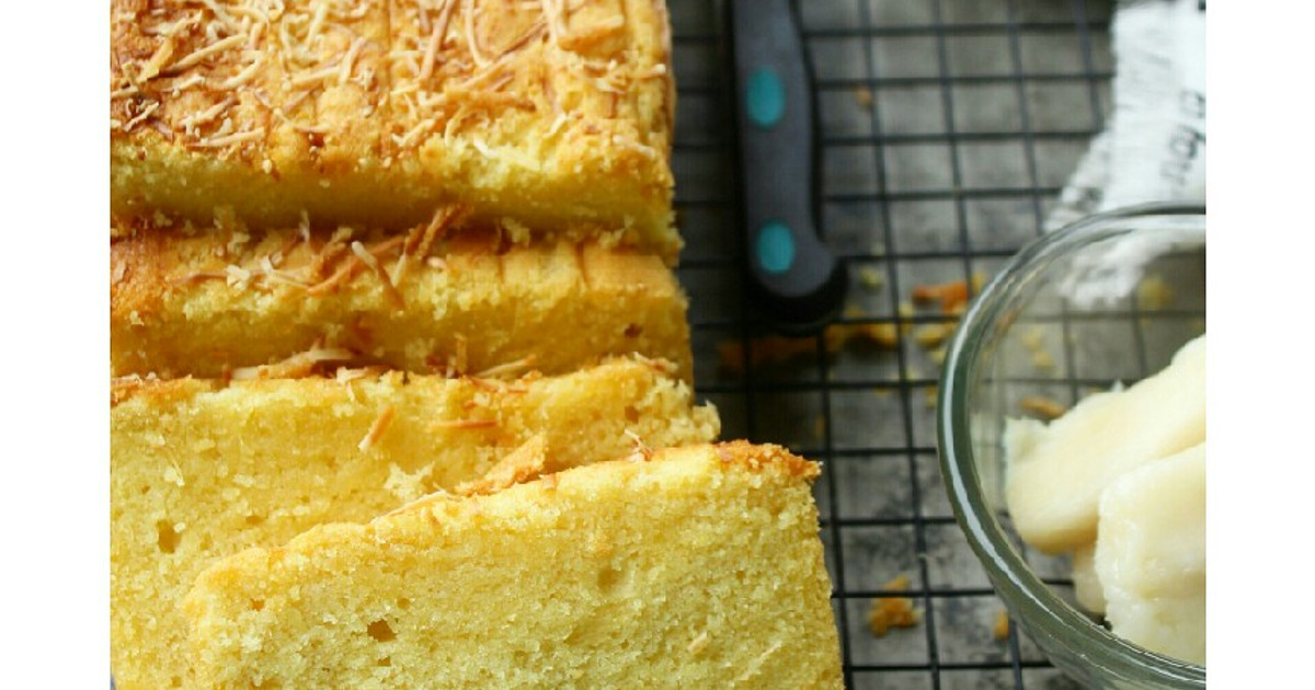 Resep Bolu Tape Keju oleh lianuzul - Cookpad
