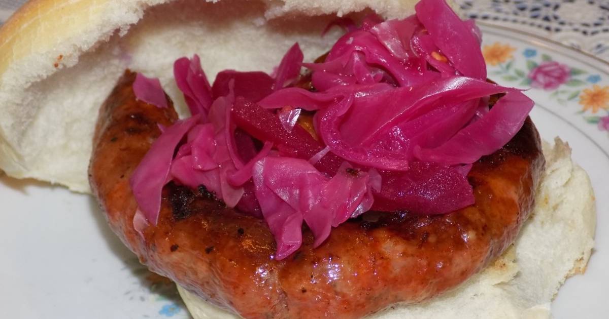 Conserva de repollo rojo y manzanas Receta de La profe Luisa- Cookpad