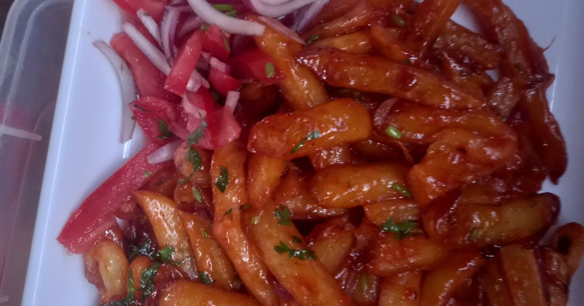 Chips Masala Recipe by Ezekiel Onyuna - Cookpad