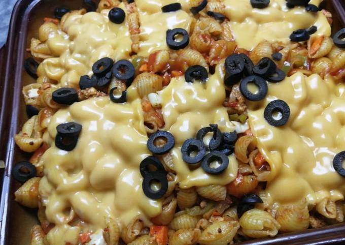 Cheese shell beef pasta Recipe by Hadia Hassan 😍 - Cookpad