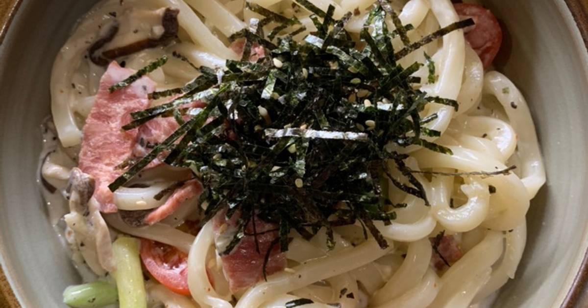 Cách Làm Món Mỳ udon sốt kem & Truffle của Oanh Ngọc - Cookpad