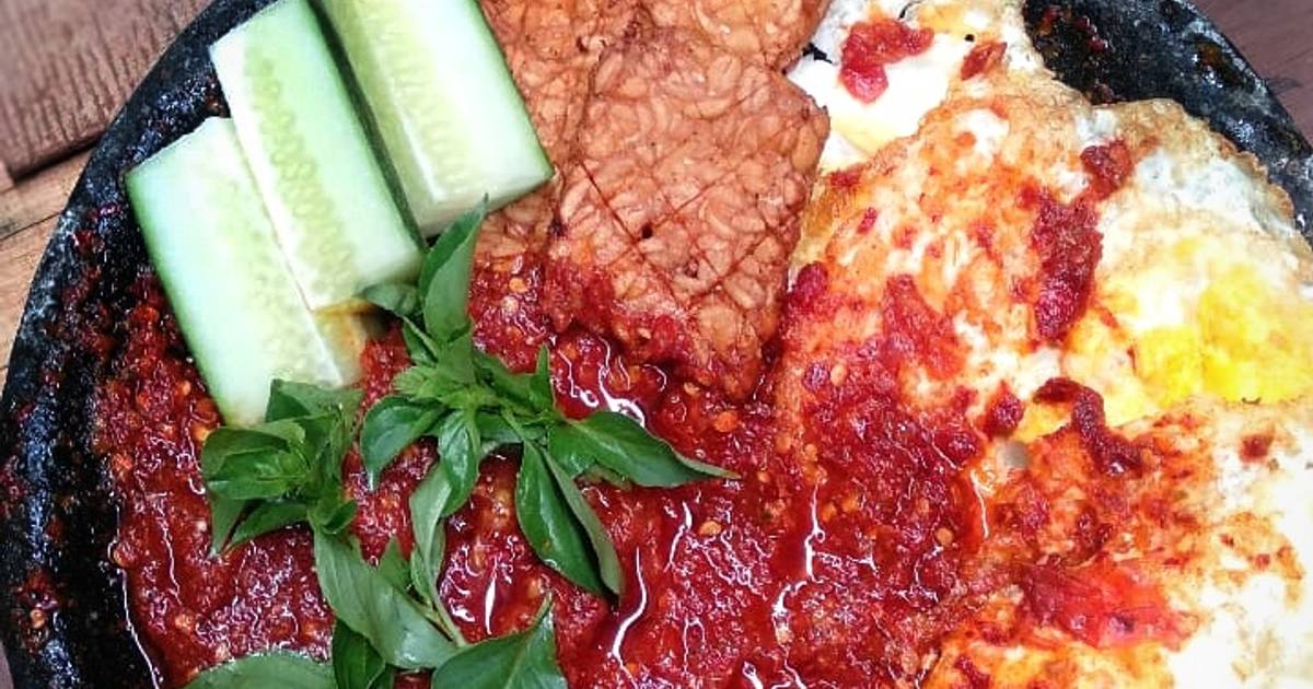 113 resep tempe telur penyet enak dan sederhana ala rumahan - Cookpad