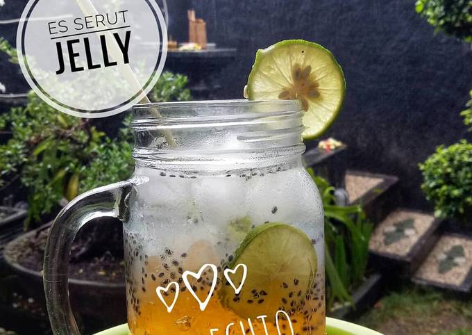 Resep Es Serut Jelly oleh Echiqmd - Cookpad