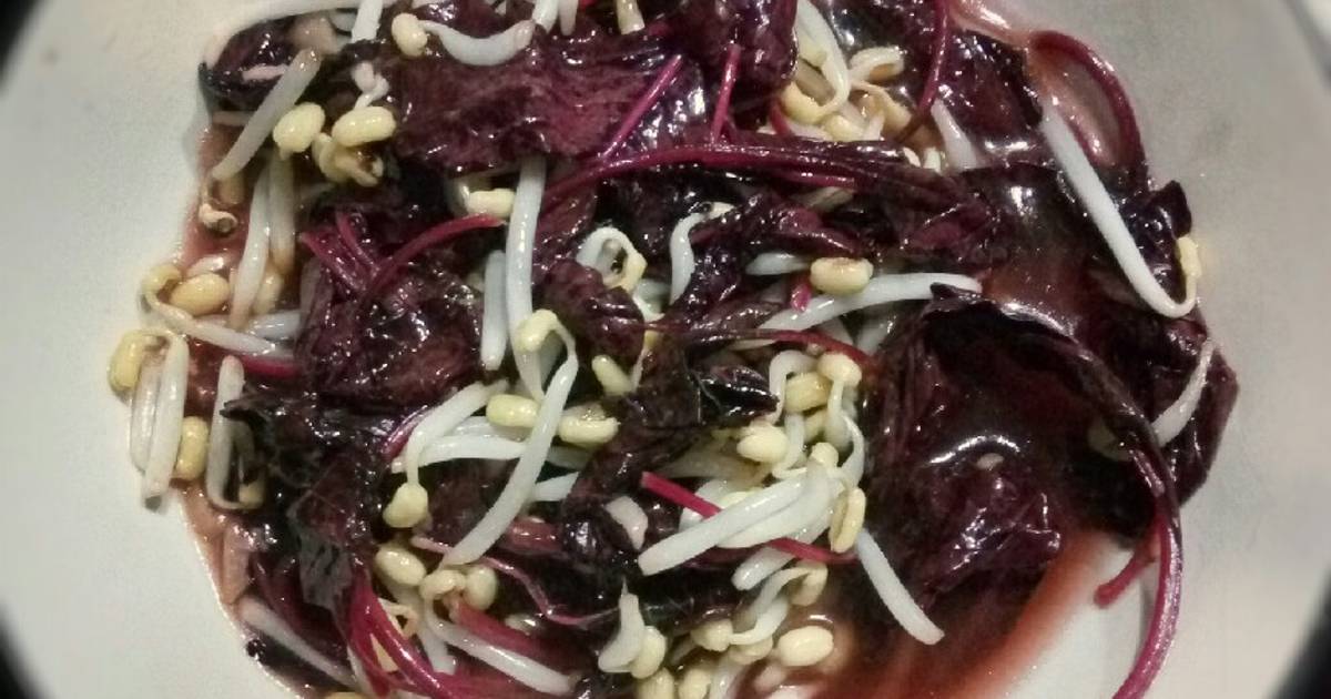 Resep Tumis Bayam Merah Putih oleh nurul gaya3 - Cookpad