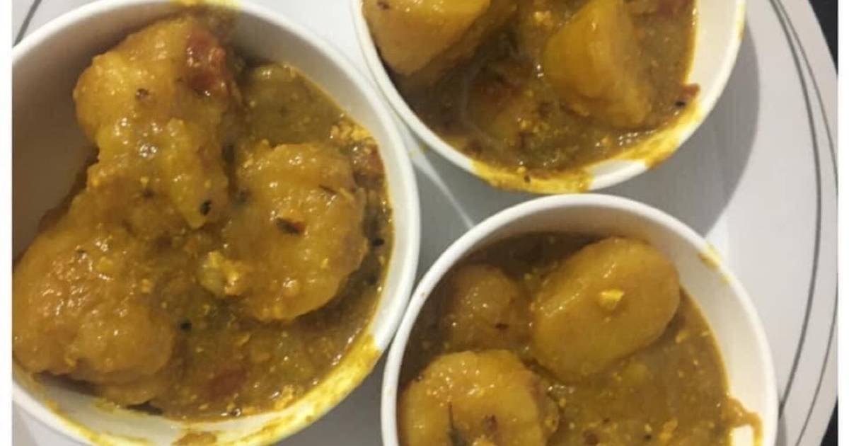 घर के बनाये easy and simple 353 आलू दही वाले (aloo dahi wale recipe in ...