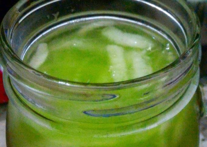 Resep Es Kelapa Muda rasa Melon oleh veronica desy - Cookpad