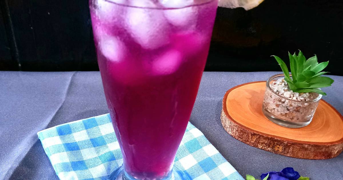 160 resep teh telang lemon enak dan mudah - Cookpad