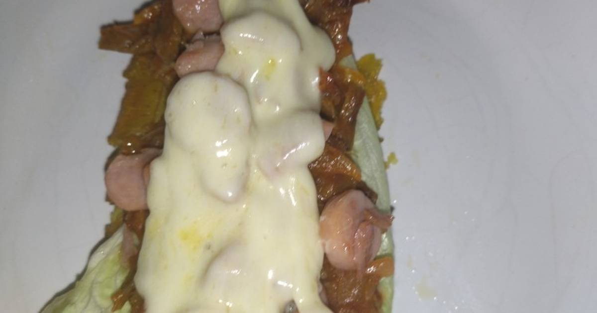 Patacon relleno - 35 recetas caseras- Cookpad