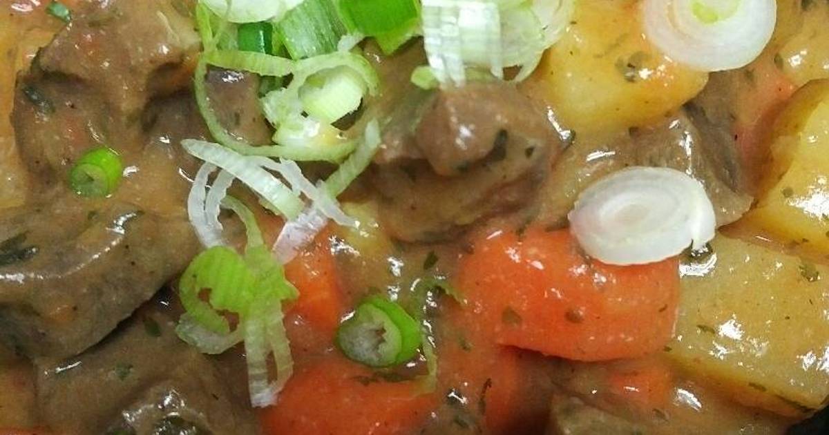 Beef Heart Stew Recipe by skunkmonkey101 - Cookpad