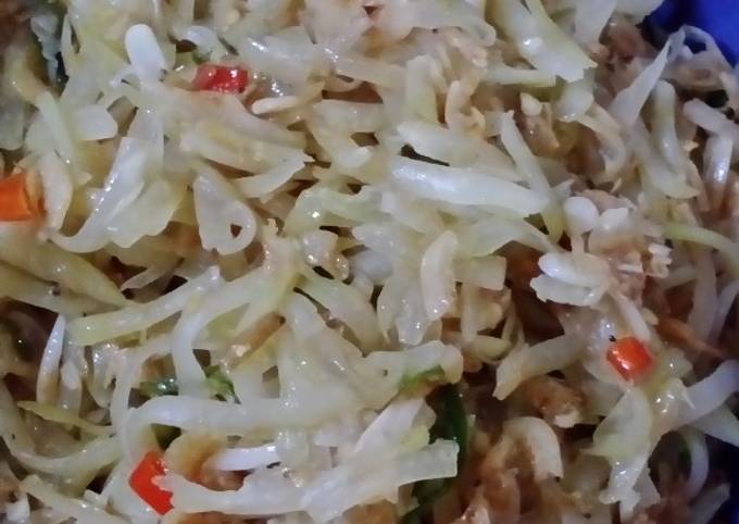 Resep Oseng pepaya muda udang pave ala a2s oleh Ani Sri Lestari - Cookpad