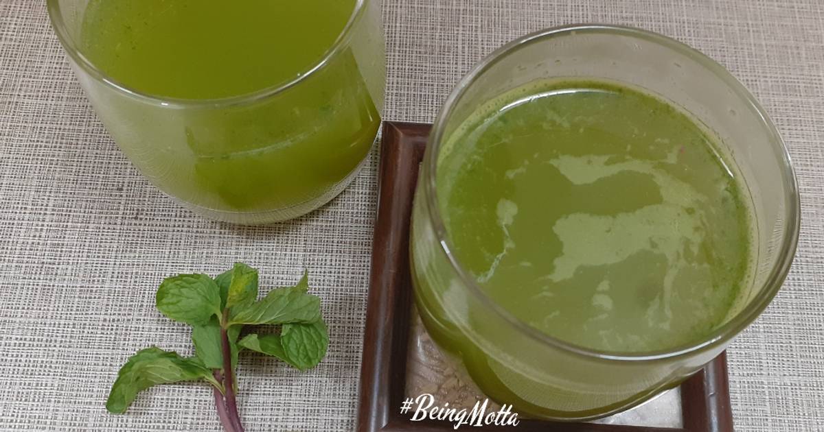 Awla-Mint Juice Recipe by Jasmin Motta _ #BeingMotta - Cookpad