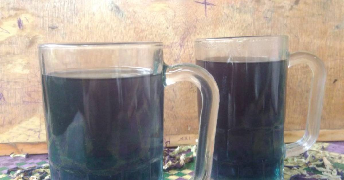 39 resep teh bunga telang jahe enak dan mudah - Cookpad