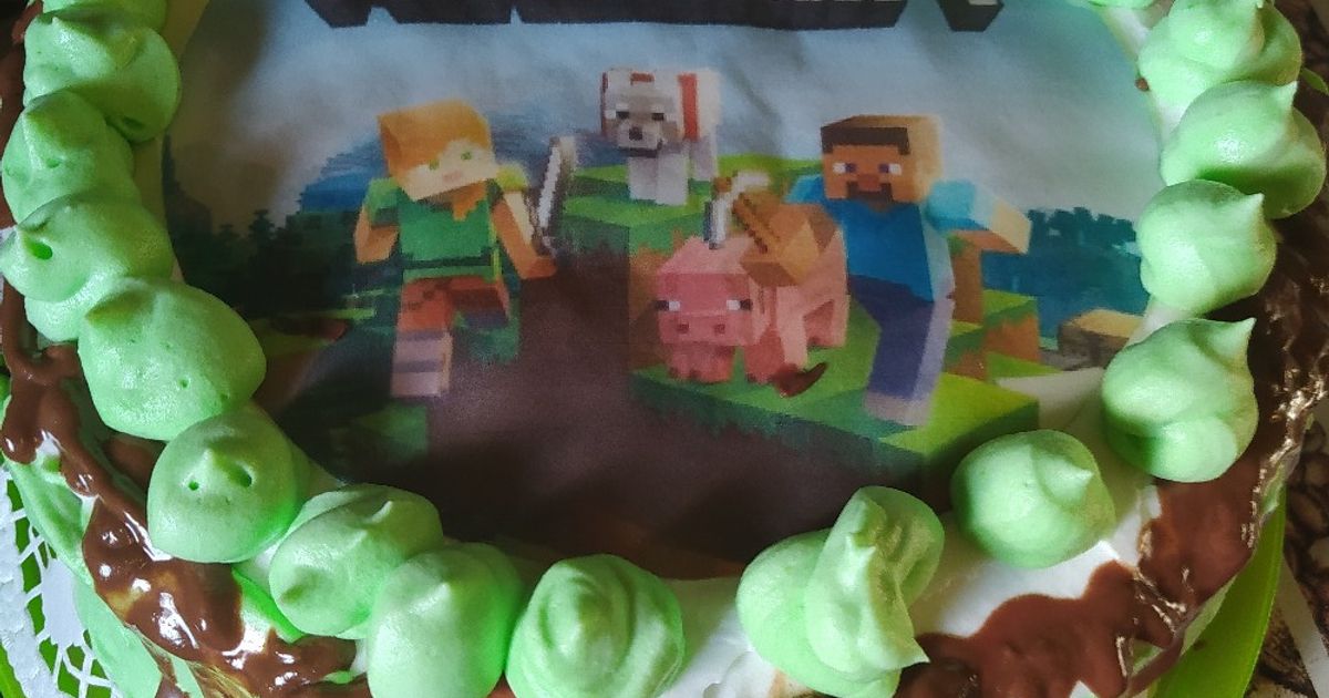 Minecraft Csokoládé Torta | Perszephonee receptje - Cookpad receptek