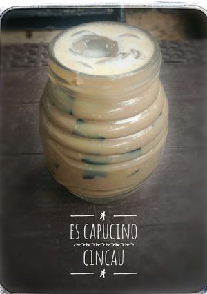 Resep Es Capucino Cincau oleh Aini Mama 2N 2R - Cookpad