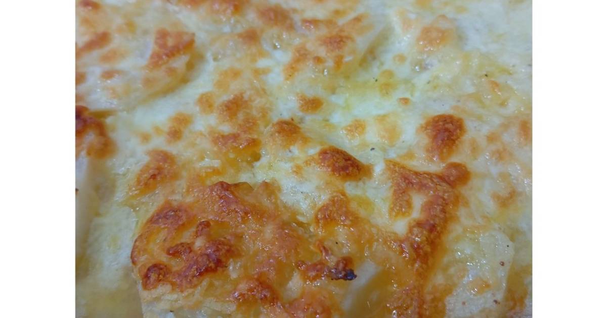 Papas a la crema Receta de Milagros Machado- Cookpad