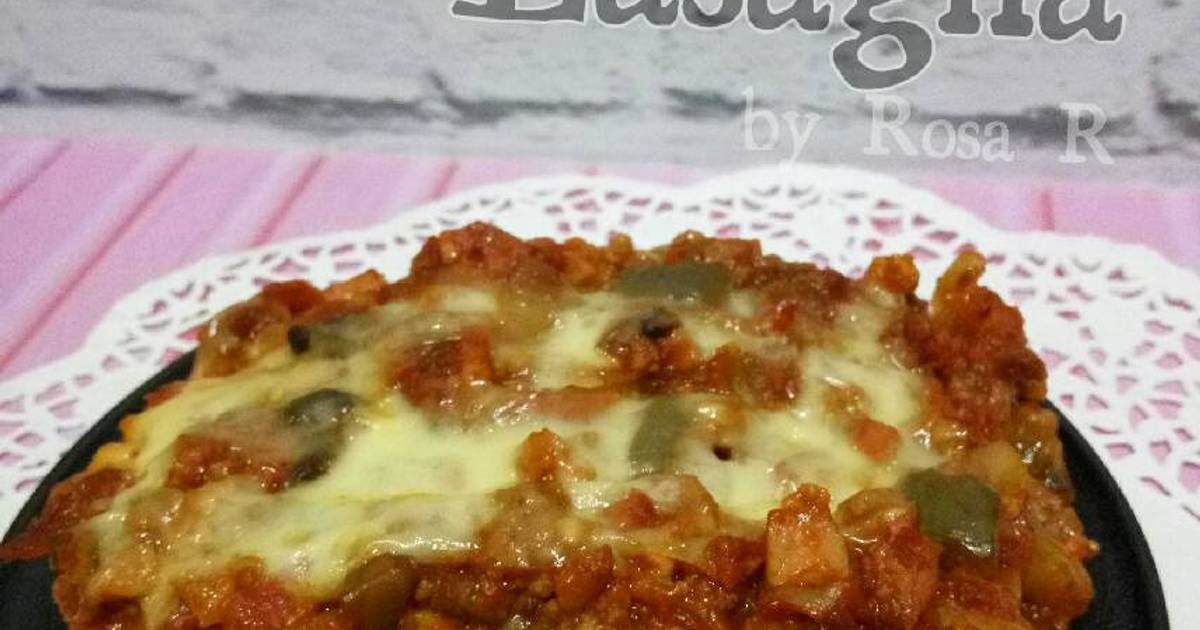Resep Lasagna Simple, Yummy! oleh Rosa Redia - Cookpad