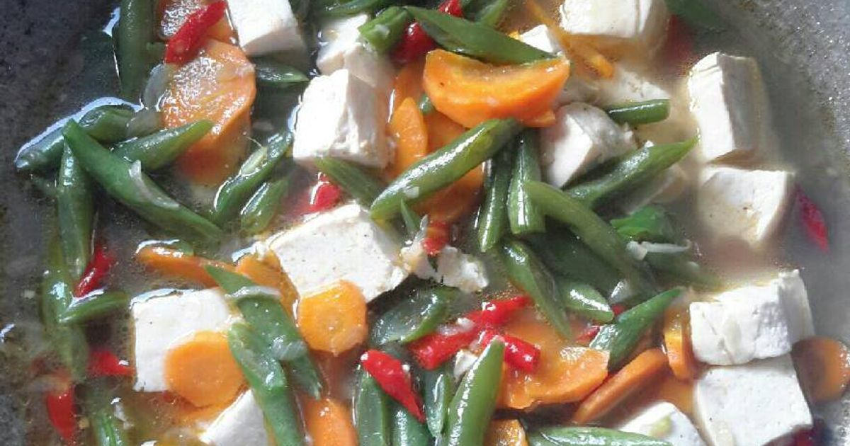 Resep Sayur Buncis+Wortel+Tahu Ala Bunga Kontrakan 60 A oleh yulia risa ...