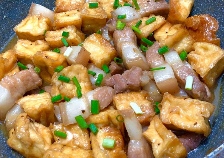 Cách Làm Món Thịt Kho Đậu Hũ của Bòn Bon - Cookpad