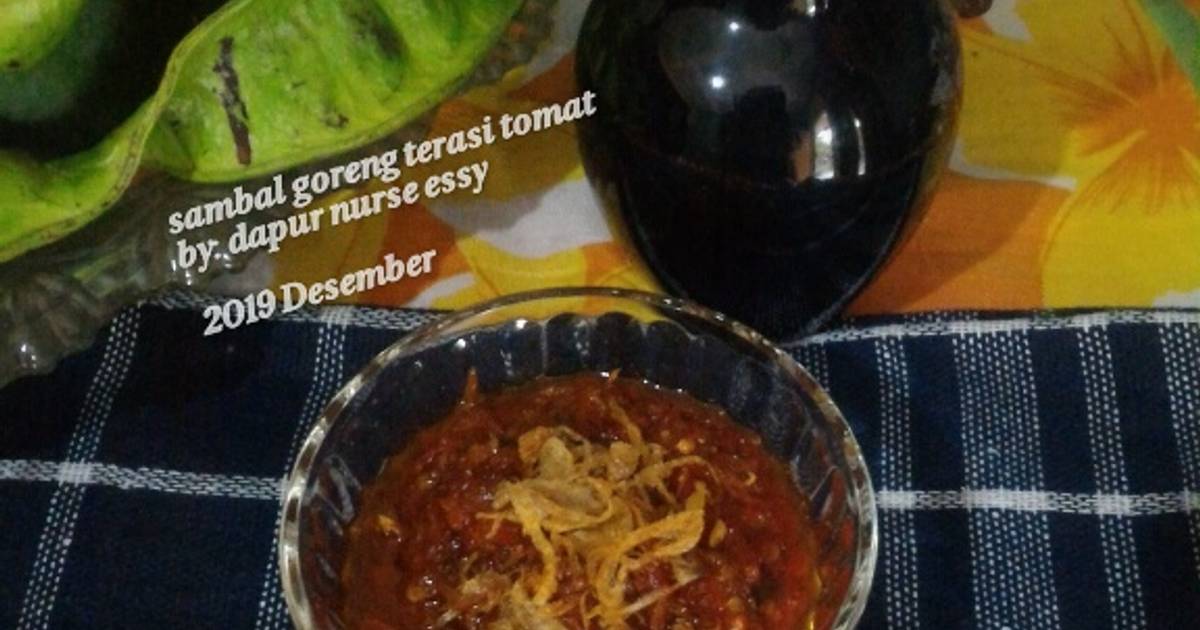 Resep Sambal goreng terasi tomat oleh Esih Kurniasih - Cookpad