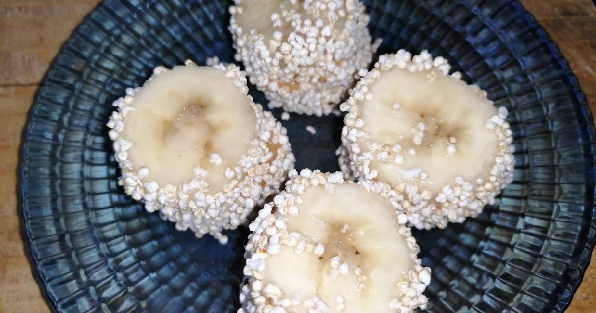 Platanos con crema - 786 recetas caseras- Cookpad