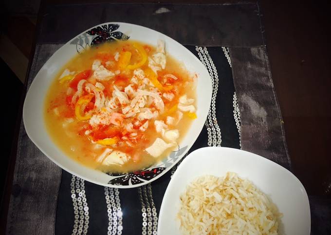 Ceviche de Cangrejo y wahoo Receta de Graciela Diaz- Cookpad