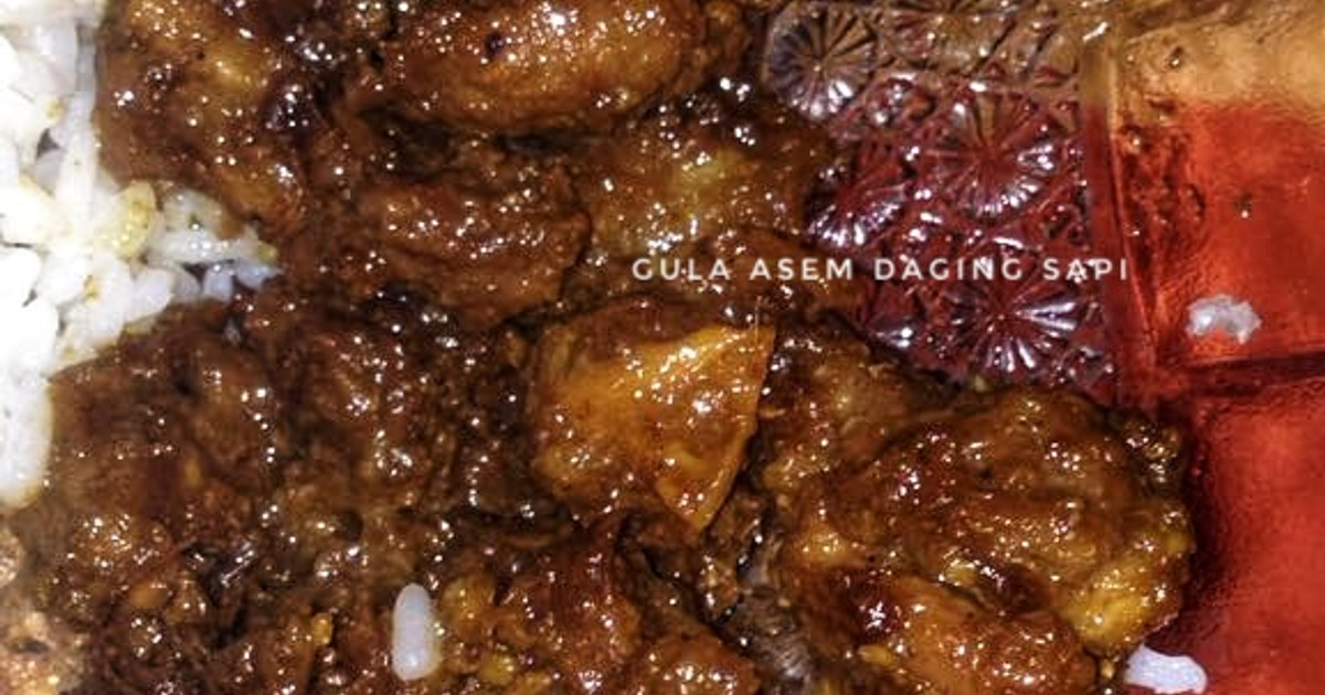 Resep Olahan Daging Qurban || Daging Jeroan Sapi Domba Gula Asem ...