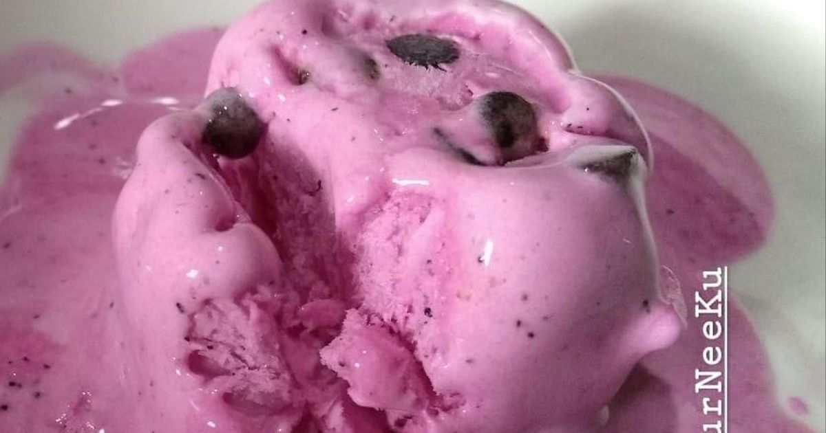 Resep Es Cream Buah Naga oleh Dapur NeeKu - Cookpad