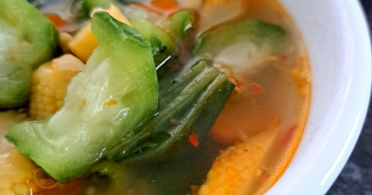 223 resep sayur gambas sawi enak dan mudah - Cookpad