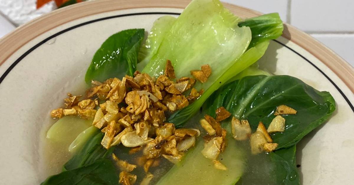 Resep Pokcoy ala chinese food oleh Betty Kusuma - Cookpad