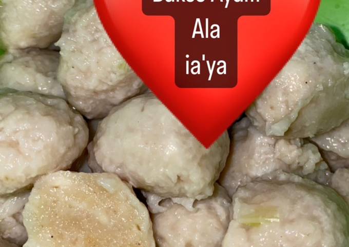 Resep Bakso/Pentol Ayam oleh Devi Novian Rifani - Cookpad