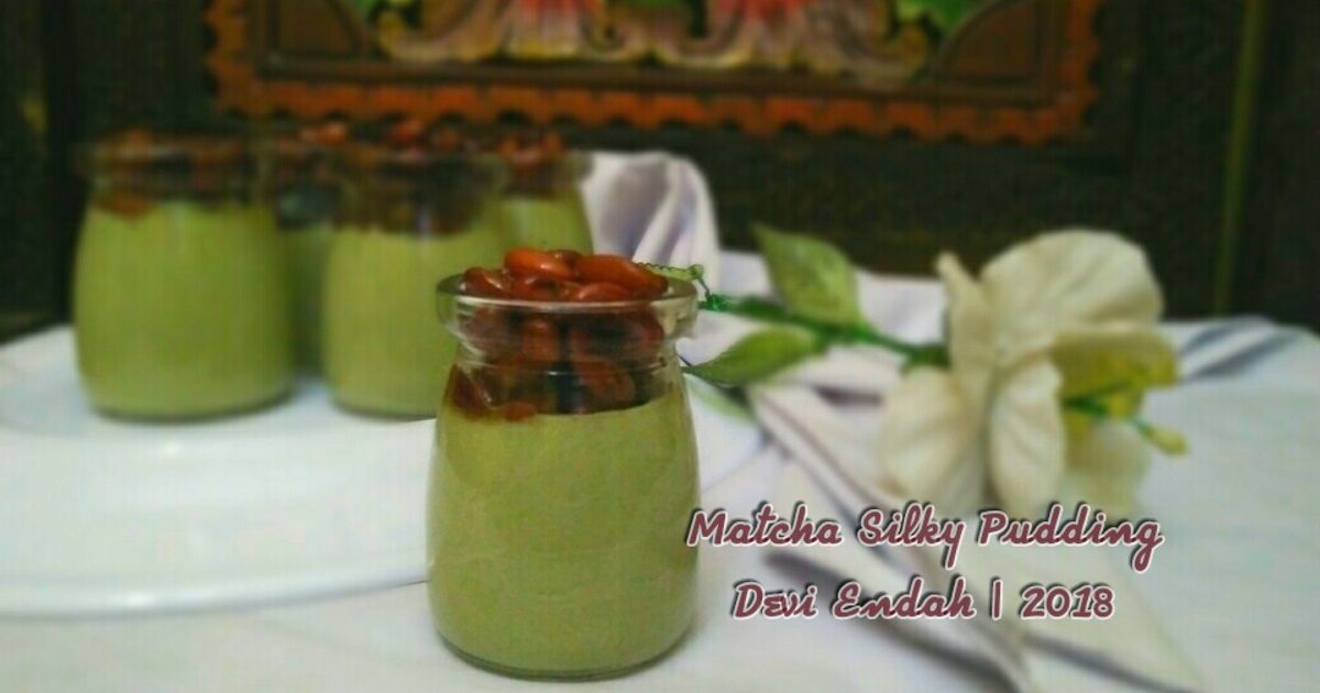 Resep Matcha Silky Pudding 04.09.2018 oleh Cloudy Cloud - Cookpad