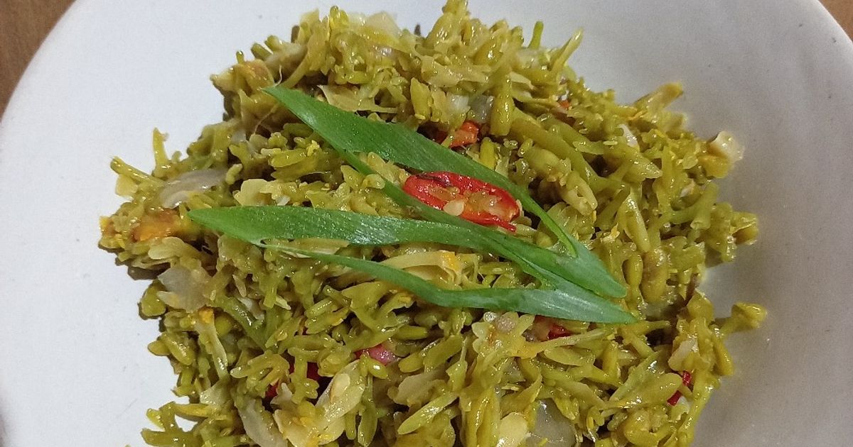 Resep Oseng Bunga Pepaya oleh Rizky Anis - Cookpad