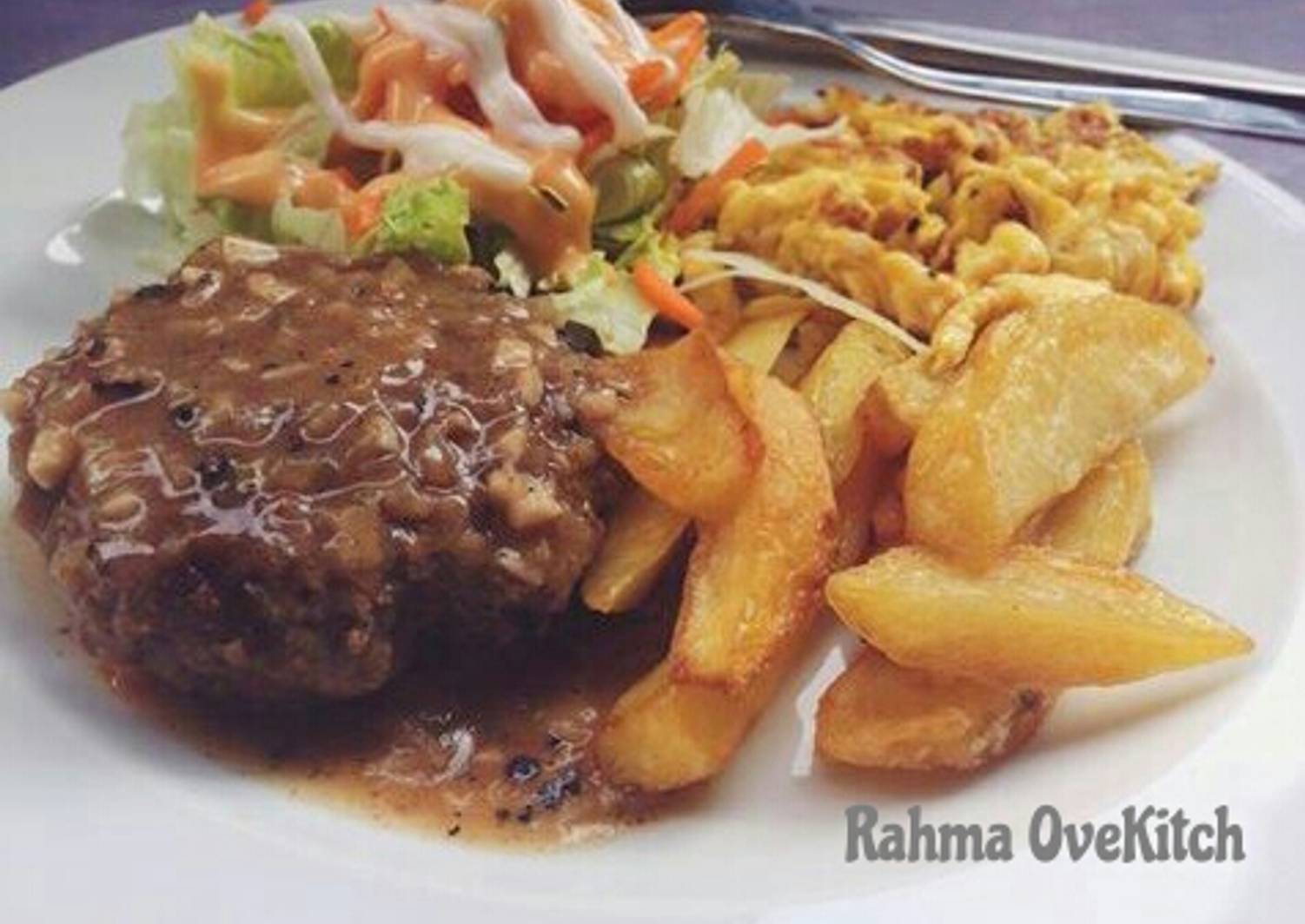 Resep Beef Steak Patty oleh Rahma OveKitch - Cookpad