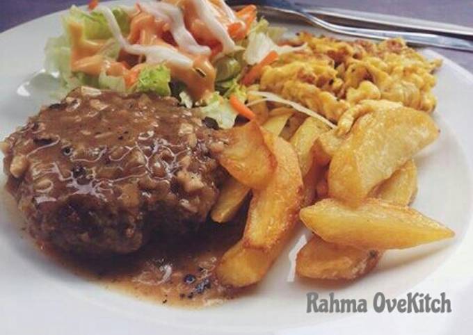 Resep Beef Steak Patty oleh Rahma OveKitch - Cookpad