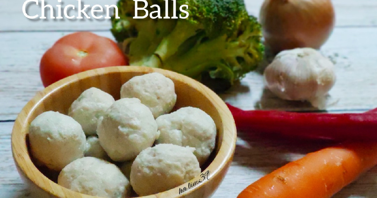 Resipi Homemade Chicken Balls oleh ha.lim39 - Cookpad
