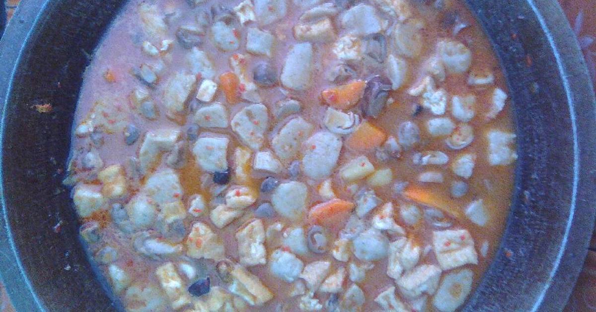 Resep Sup pedas bakso jamur tahu oleh Irmaya Sari - Cookpad