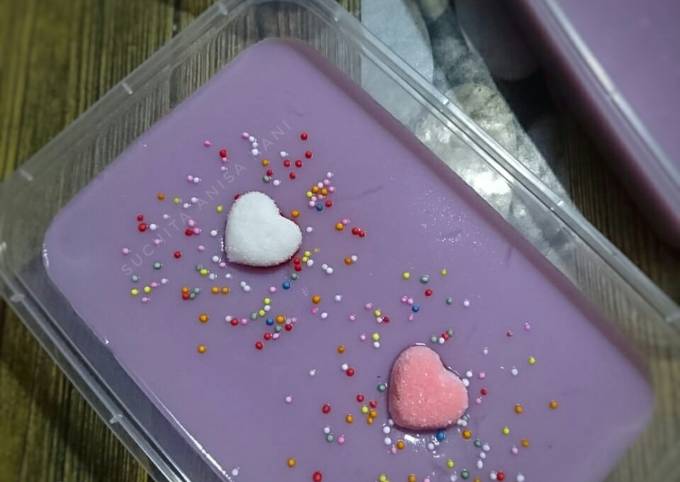 Resep Milky Puding Rasa Anggur oleh Suchita Anisa Hani - Cookpad