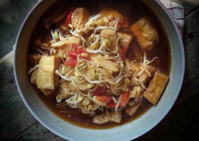 Resep Tahu tauge kuah kecap oleh Mariana Chika - Cookpad