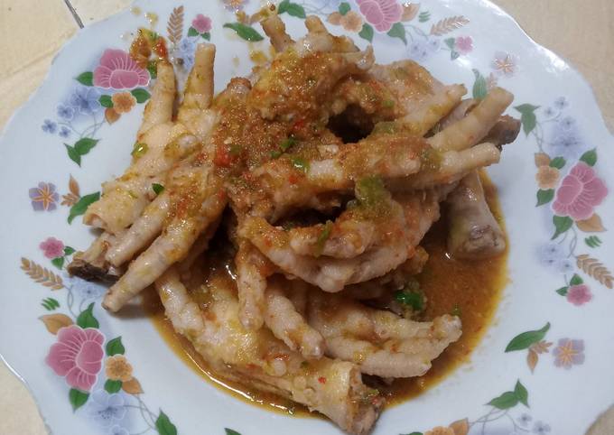 Resep Ceker mercon oleh Ita Rosita - Cookpad