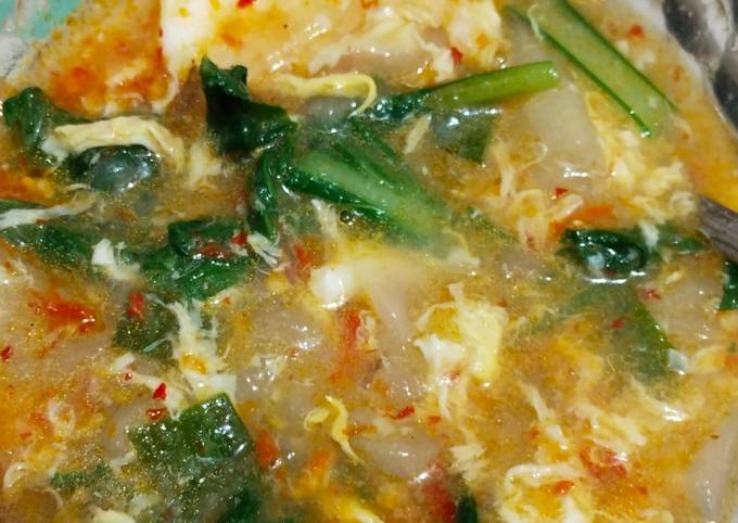 Resep Seblak telor sawi manis oleh Deva kitchen - Cookpad