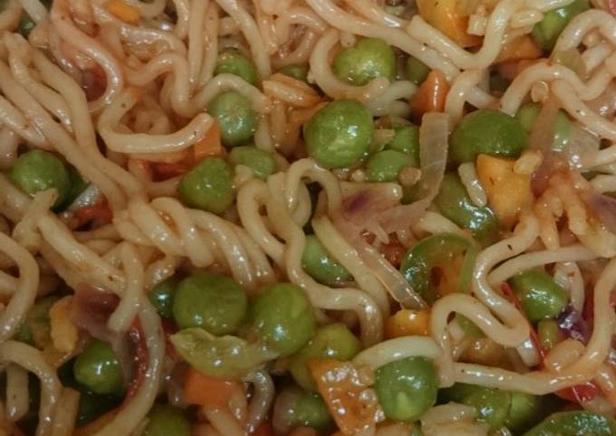 Fried veg nodules Recipe by Serah Wairimu. - Cookpad