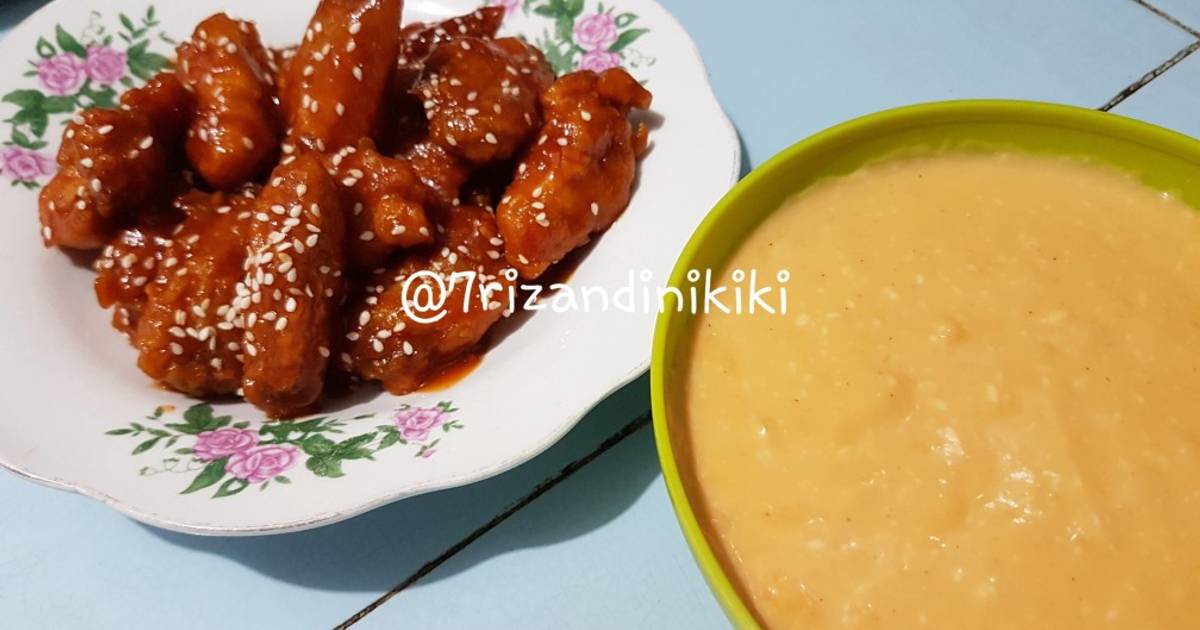 Resep Chicken bulgogi with cheese sauce (ayam bulgogi saus keju) oleh ...