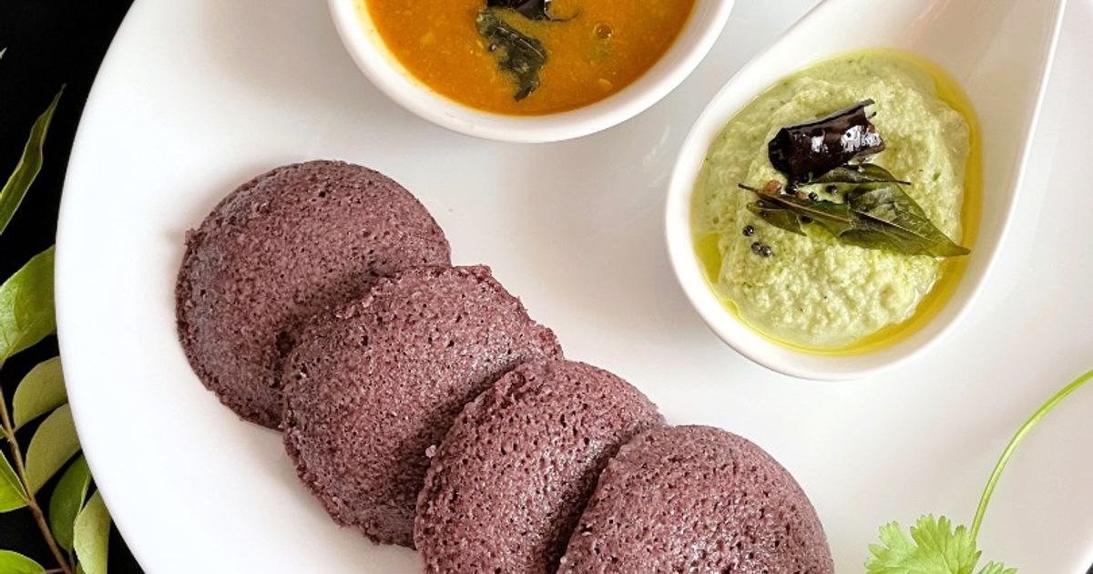 Black Rice Idli Recipe by Bethica Das - Cookpad