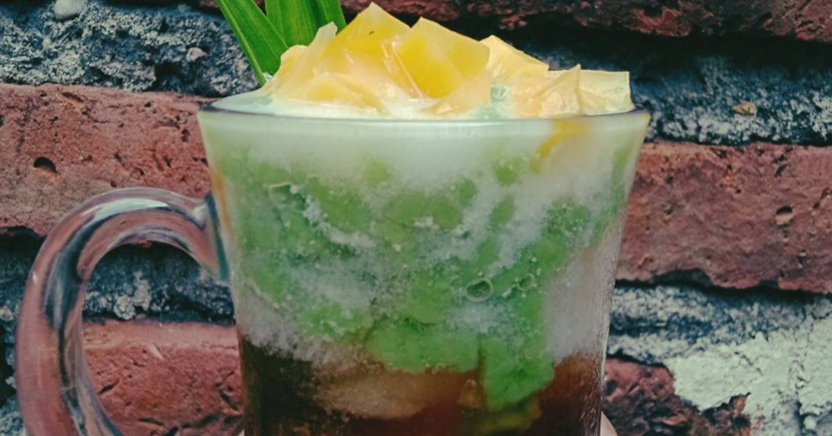Resep Es cendol hunkwe dan nangka oleh Mamah AL - Cookpad