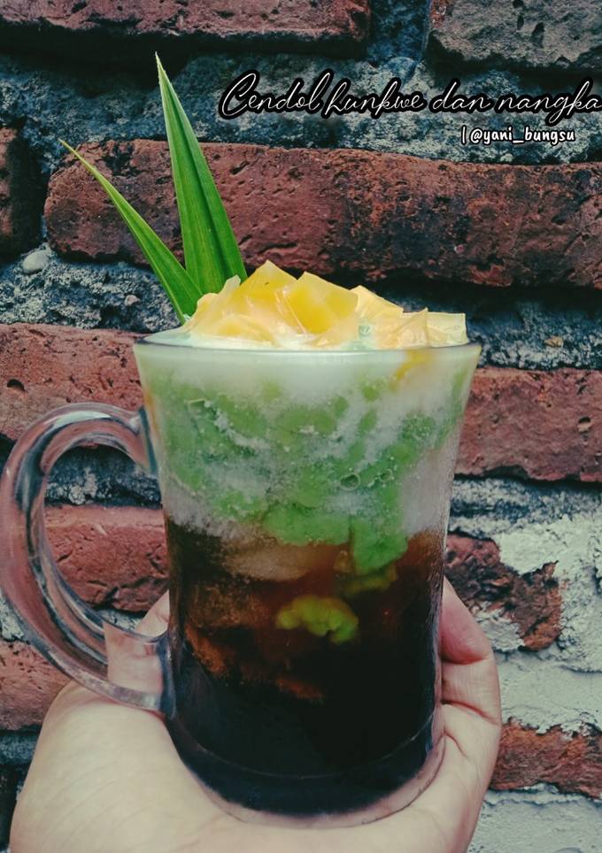 Resep Es cendol hunkwe dan nangka oleh Mamah AL - Cookpad