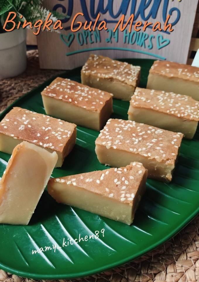 Resipi Bingka Gula Merah Sukatan Cawan oleh mamy_kitchen89 - Cookpad