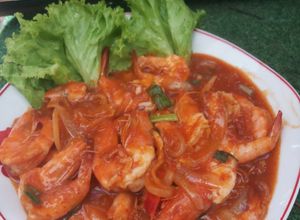 Resep udang saos padang anti gagal rumahan enak dan mudah - Cookpad