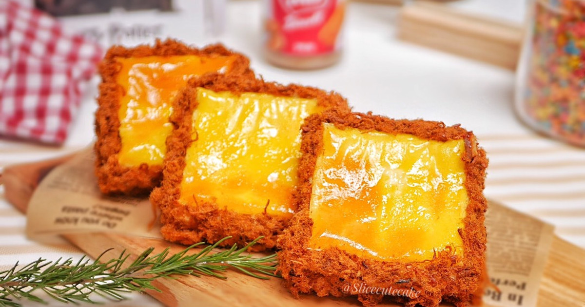 Resep Cheese Floss Toast / Roti Tawar Abon Keju oleh Slicecutecake ...