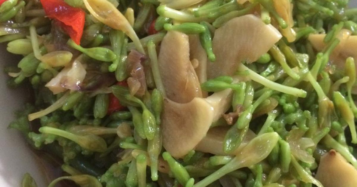 Resep Sayur Oseng Bunga Pepaya oleh tyas juke - Cookpad